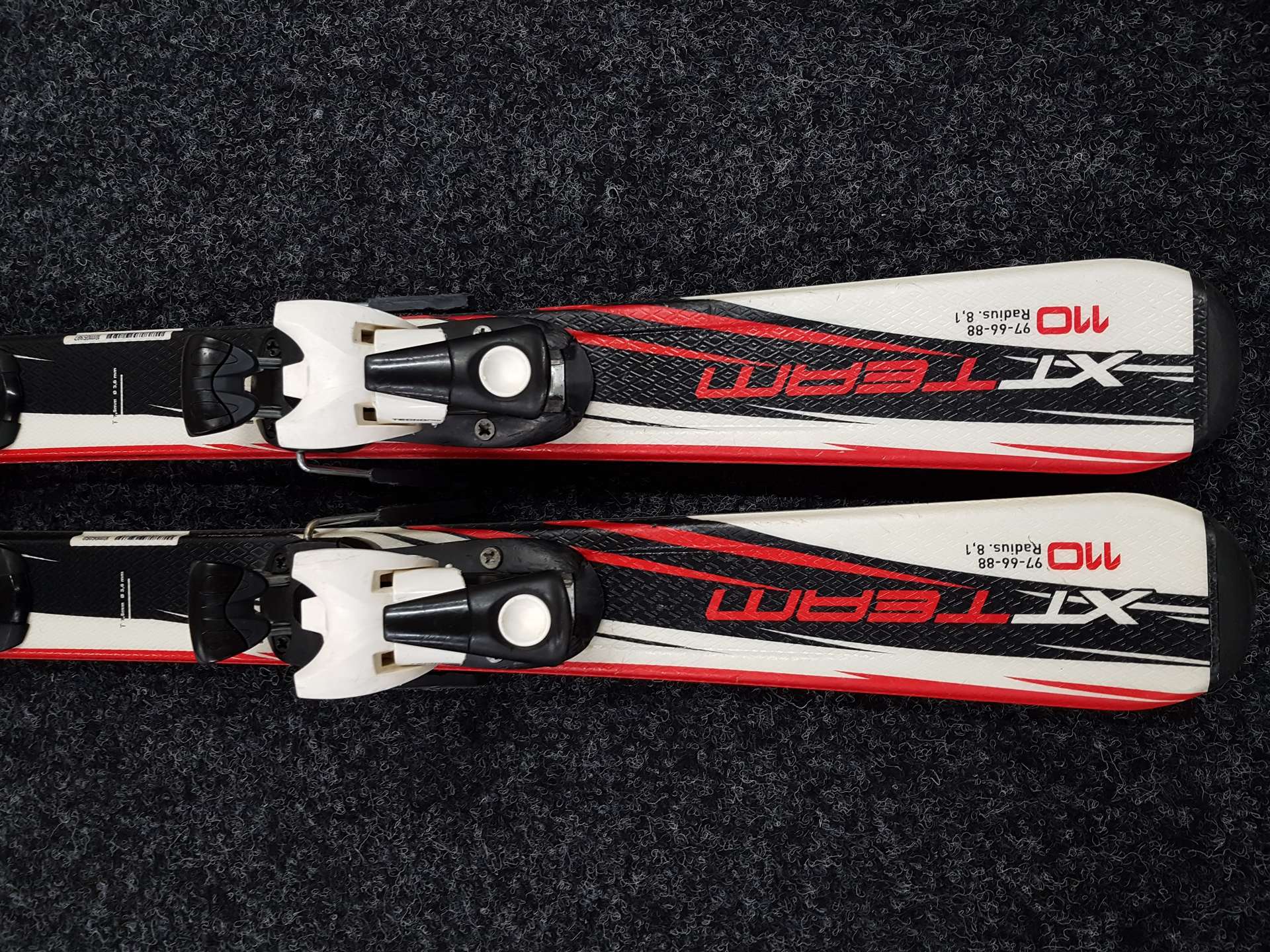 Použité lyže TECNOPRO XT Team + viazanie Tecnopro TC 4,5